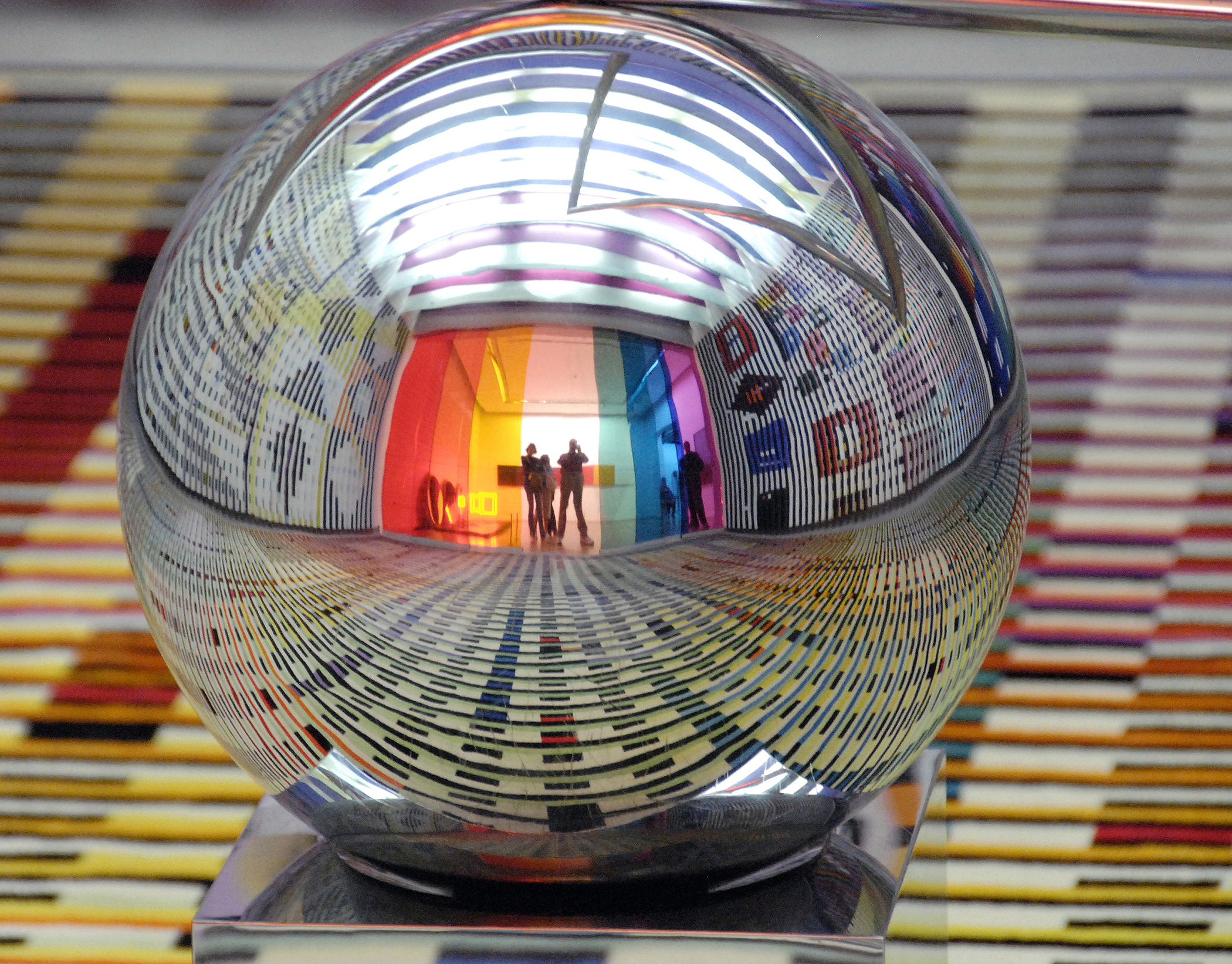 Reflection in the Agam Room | Shutterbug